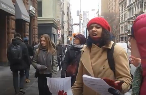 NWL Protests Street Harassment & Sexist Ads – National Women's Liberation